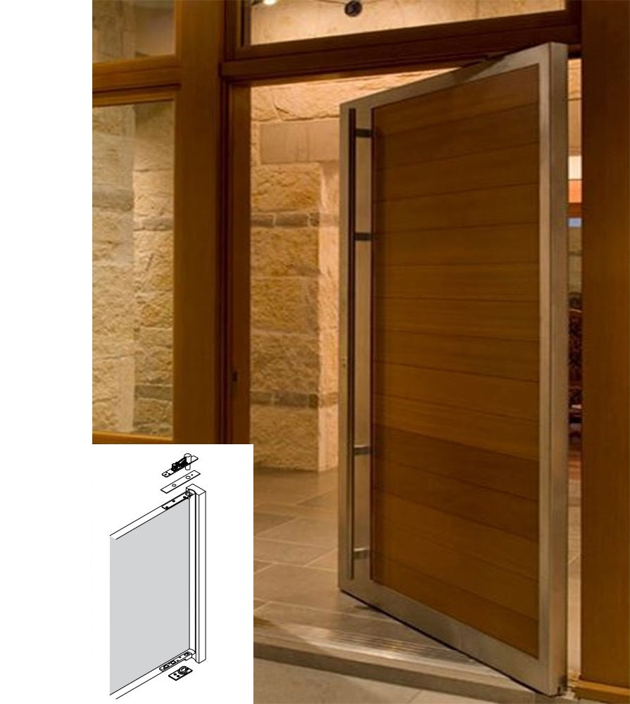 Heavy Duty Pivot Door Hinge Set – ZMTONLINE